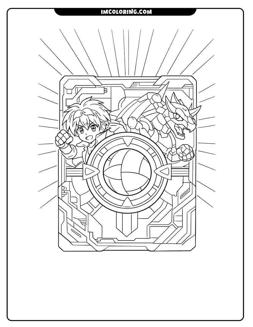 Bakugan Coloring Pages (Free Printable PDFs) | ImColoring